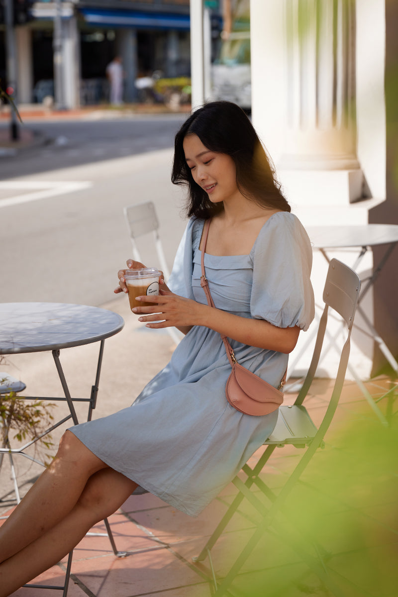 Clair Mini Wallet in Blush – Sunday Staples