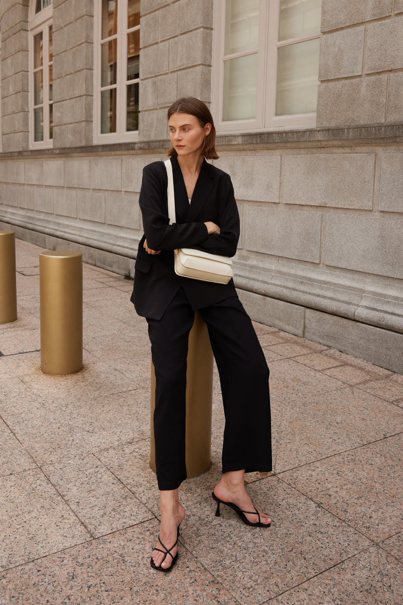 Robbie Strappy Heels in Black – Sunday Staples