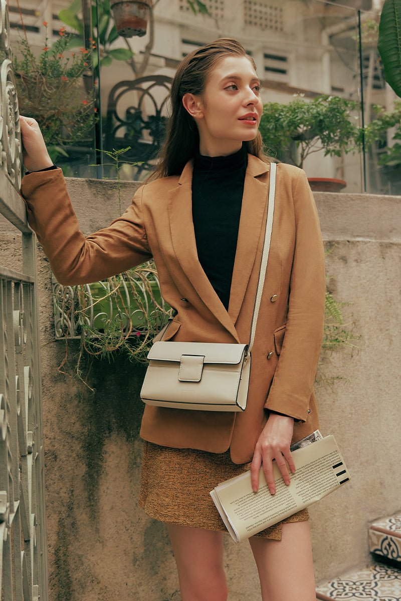 Tokyo Box Bag in Oat – Sunday Staples