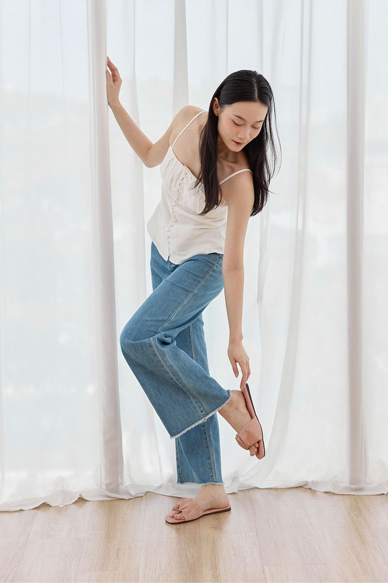 Willow Cloud Sliders in Pink Waterproof Satin – Sunday Staples